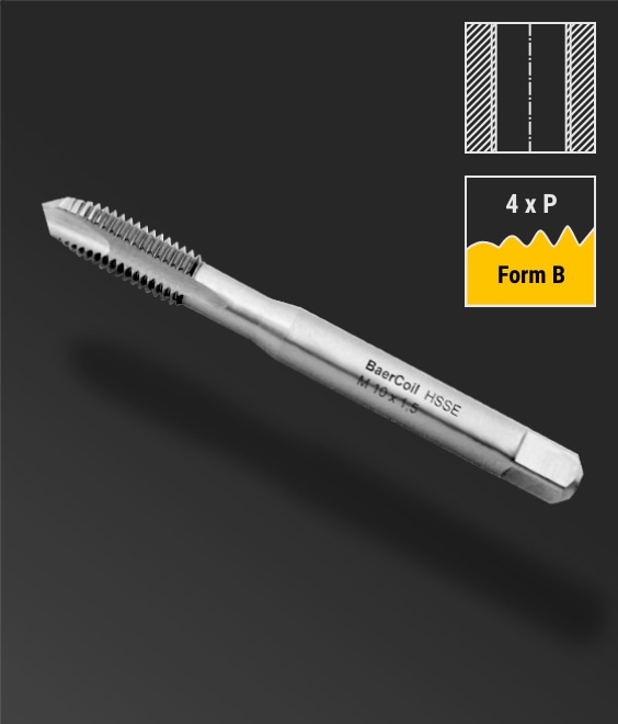 through hole | Machine Taps | BaerCoil Taps | BaerCoil | BaerCoil ...